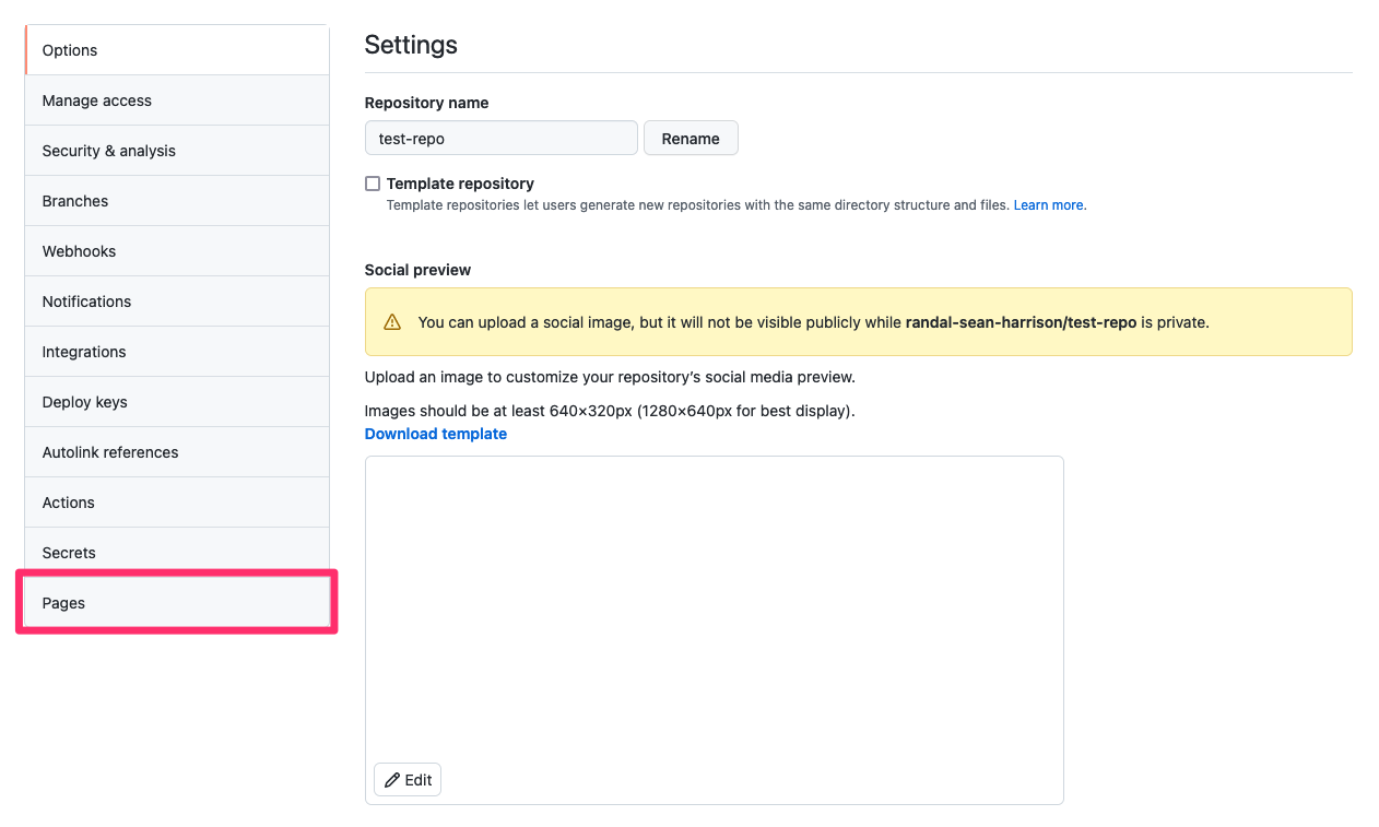 Hosting a Static Website on GitHub